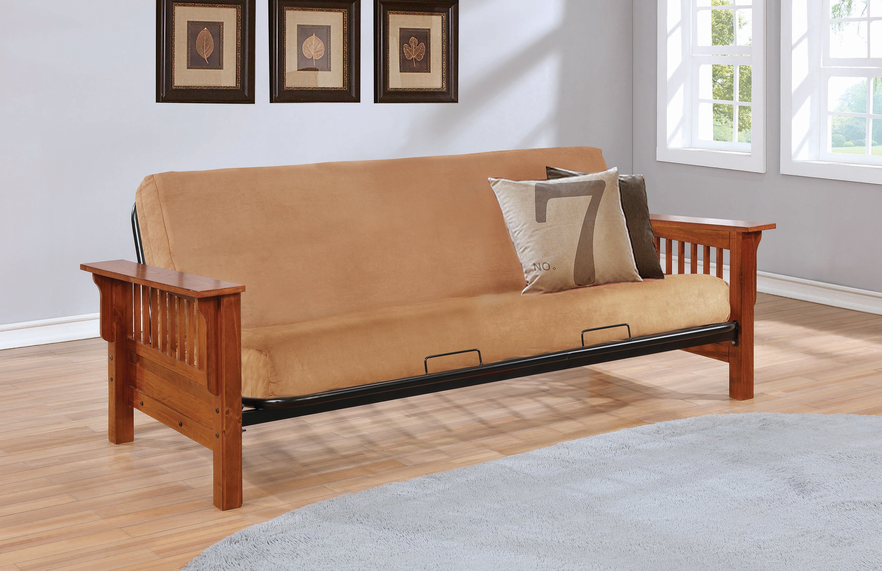 Mission - Oak - Futon Frame Ornate Furniture