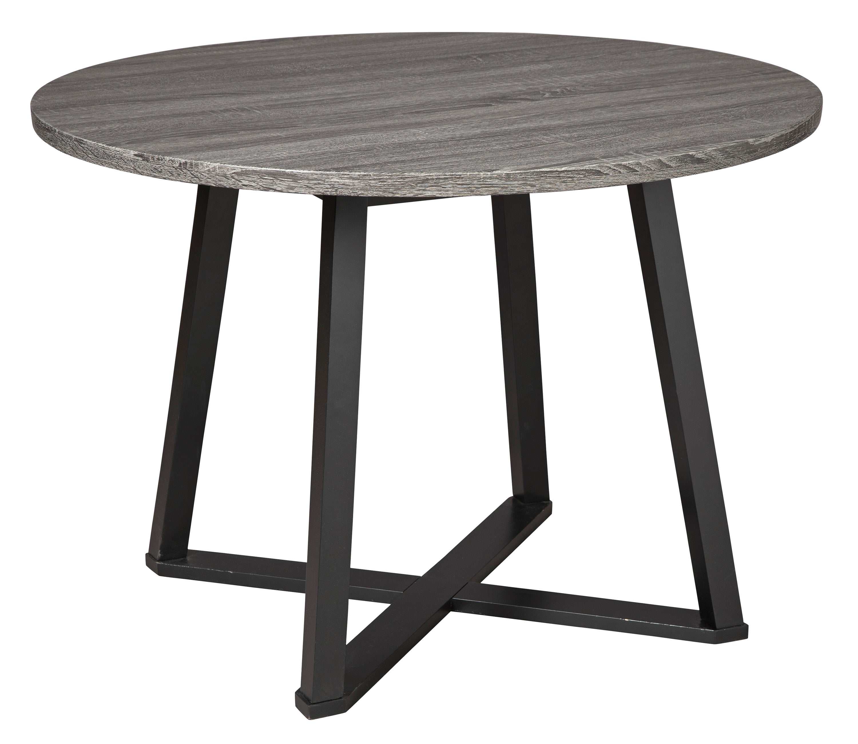 Centiar Gray Round Dining Table