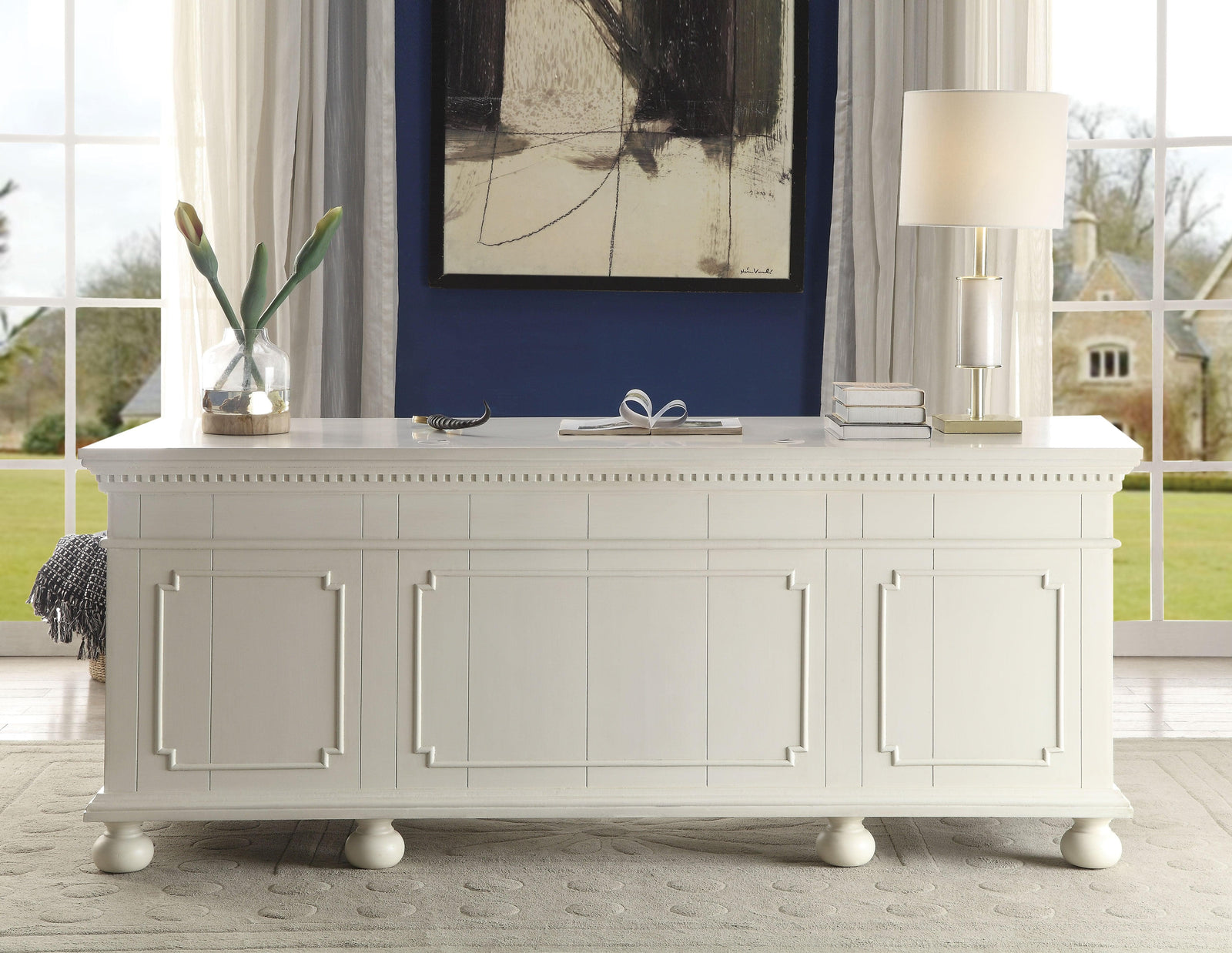 Gustave Cream Desk Ornate Furniture