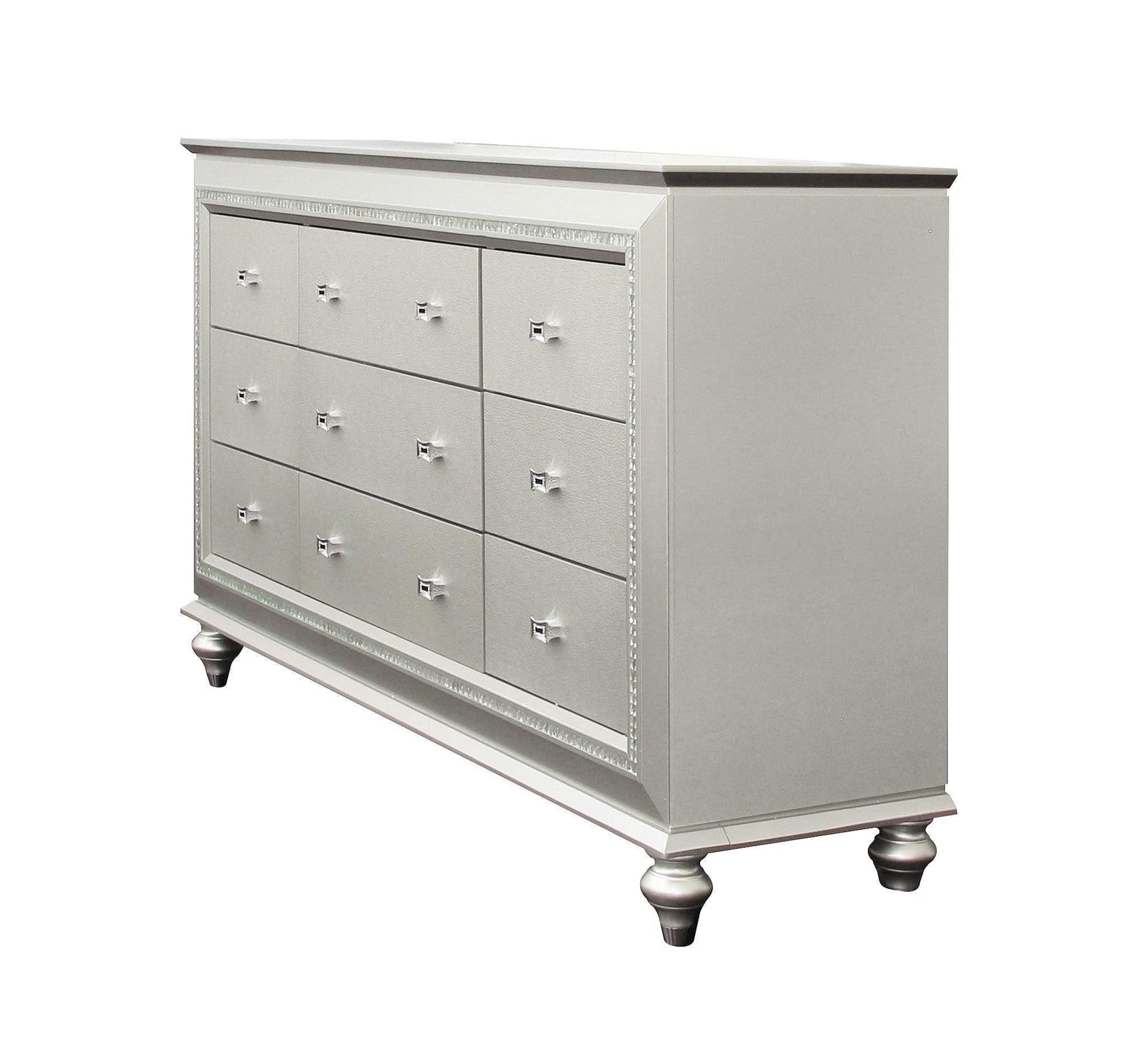 Kaitlyn Champagne Dresser Ornate Furniture