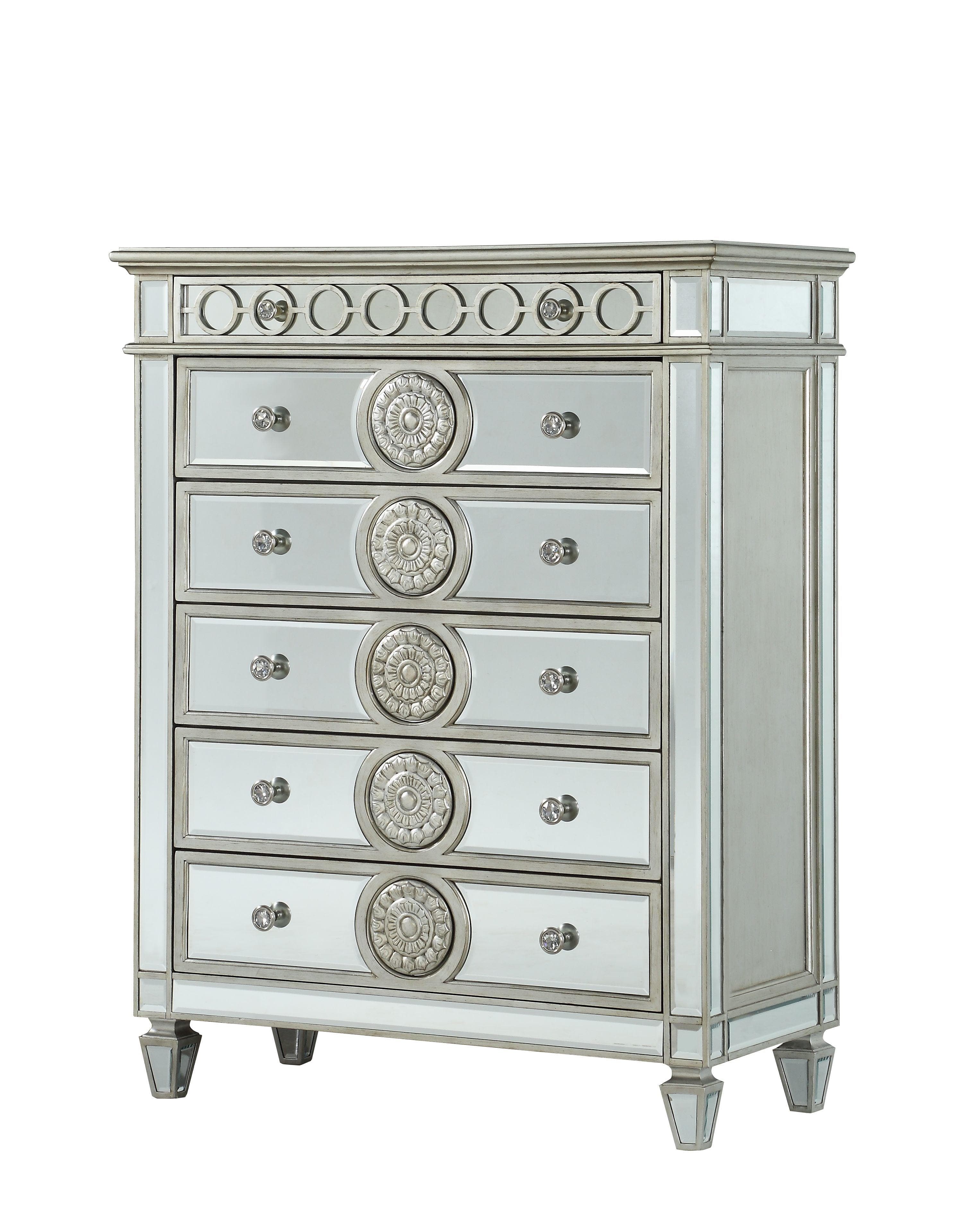 Varian Mirrored Chest Ornate Furniture
